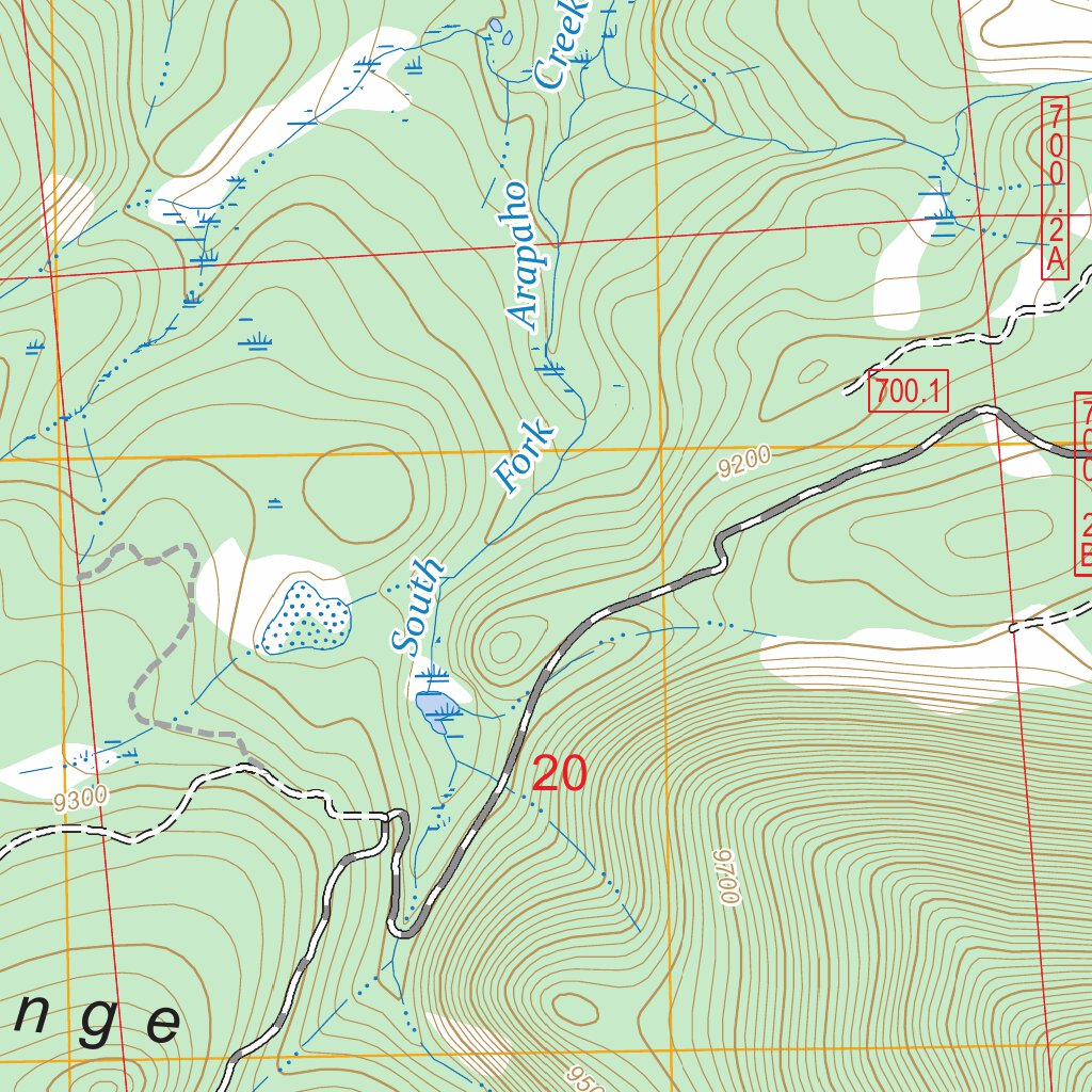 Spicer Peak, CO FSTopo Map by US Forest Service - Topo | Avenza Maps