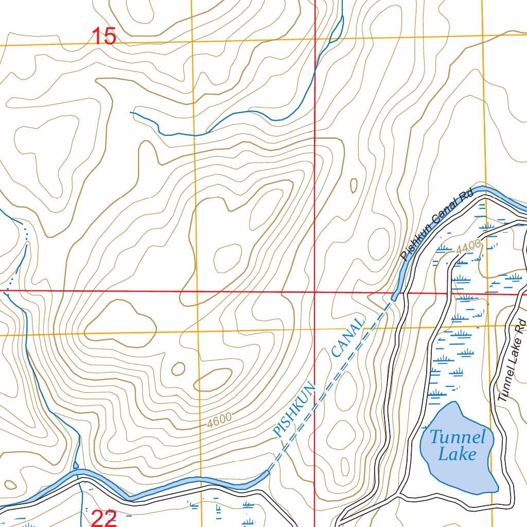 Split Rock Lake, MT FSTopo Map by US Forest Service - Topo | Avenza Maps