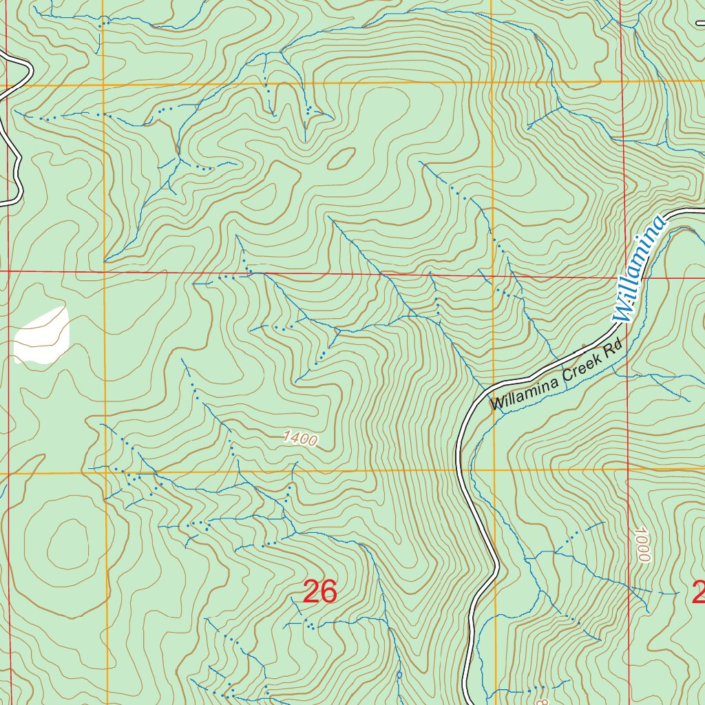 Springer Mountain, OR FSTopo Map by US Forest Service - Topo | Avenza Maps