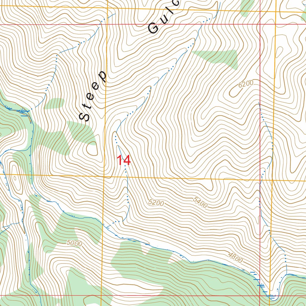 Sprout Mountain, ID FSTopo Map by US Forest Service - Topo | Avenza Maps