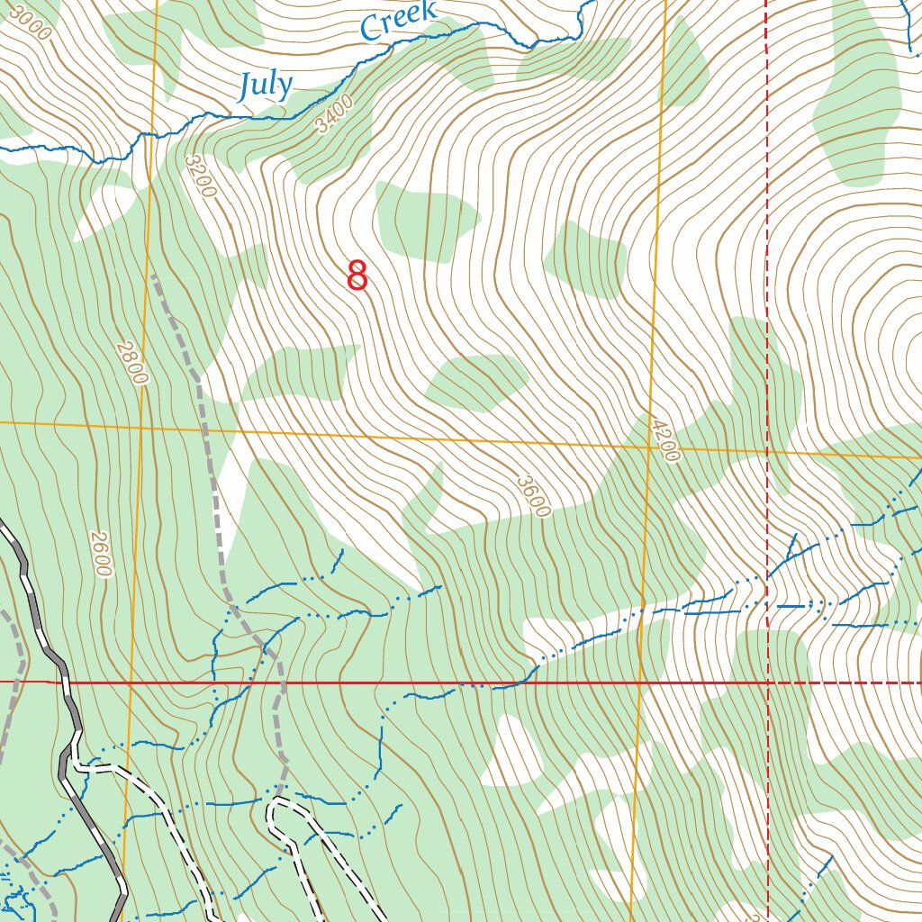 Spur Peak, WA FSTopo Map by US Forest Service - Topo | Avenza Maps
