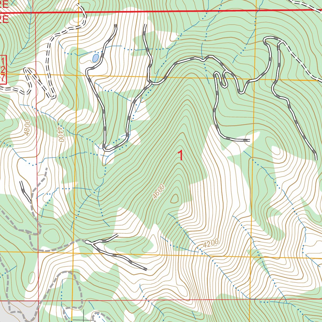 Stampede Pass, WA FSTopo Map by US Forest Service - Topo | Avenza Maps