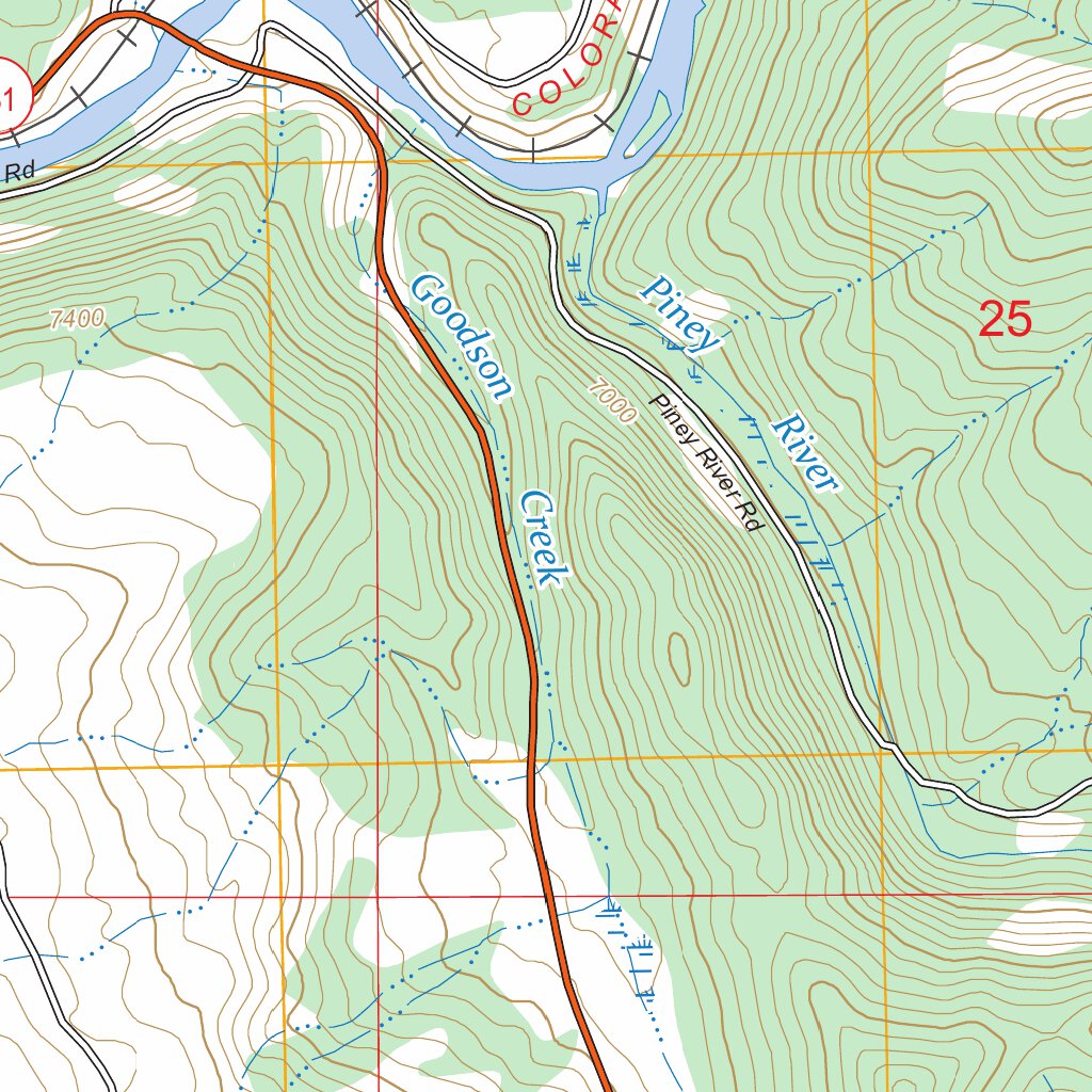State Bridge, CO FSTopo Map by US Forest Service - Topo | Avenza Maps