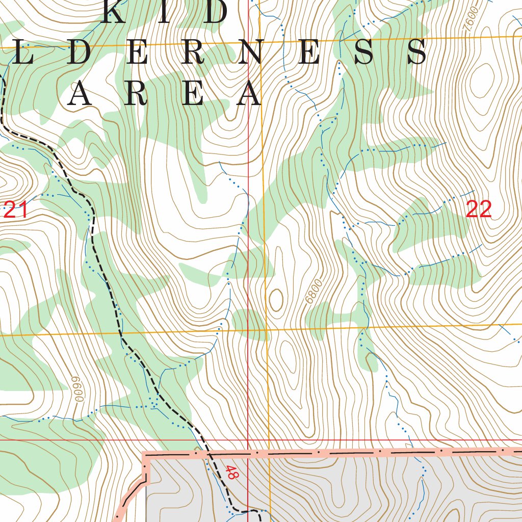 Steel Hill, NM FSTopo Map by US Forest Service - Topo | Avenza Maps