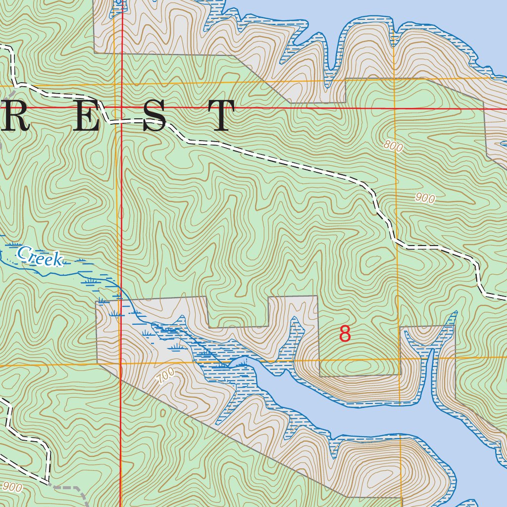 Stephens Gap, OK FSTopo Map by US Forest Service - Topo | Avenza Maps