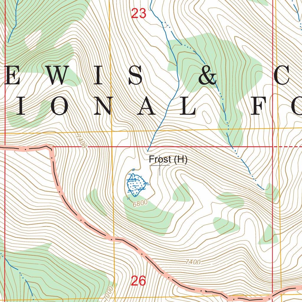 Steamboat Mountain, MT FSTopo Map by US Forest Service - Topo | Avenza Maps