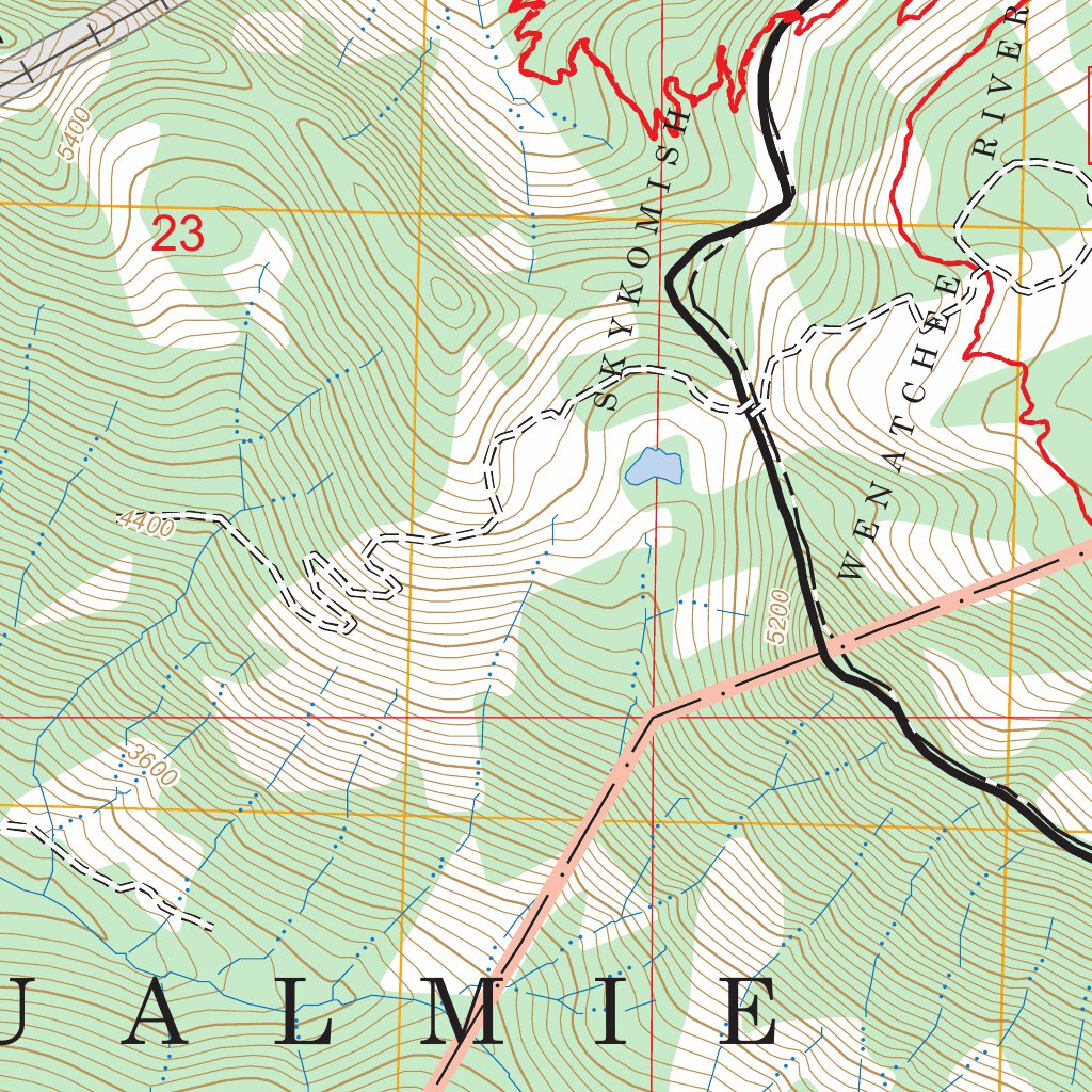 Stevens Pass, WA FSTopo Map by US Forest Service - Topo | Avenza Maps