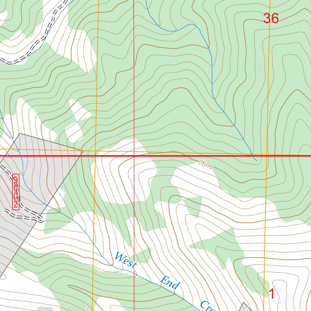 Stibnite, ID FSTopo Map by US Forest Service - Topo | Avenza Maps