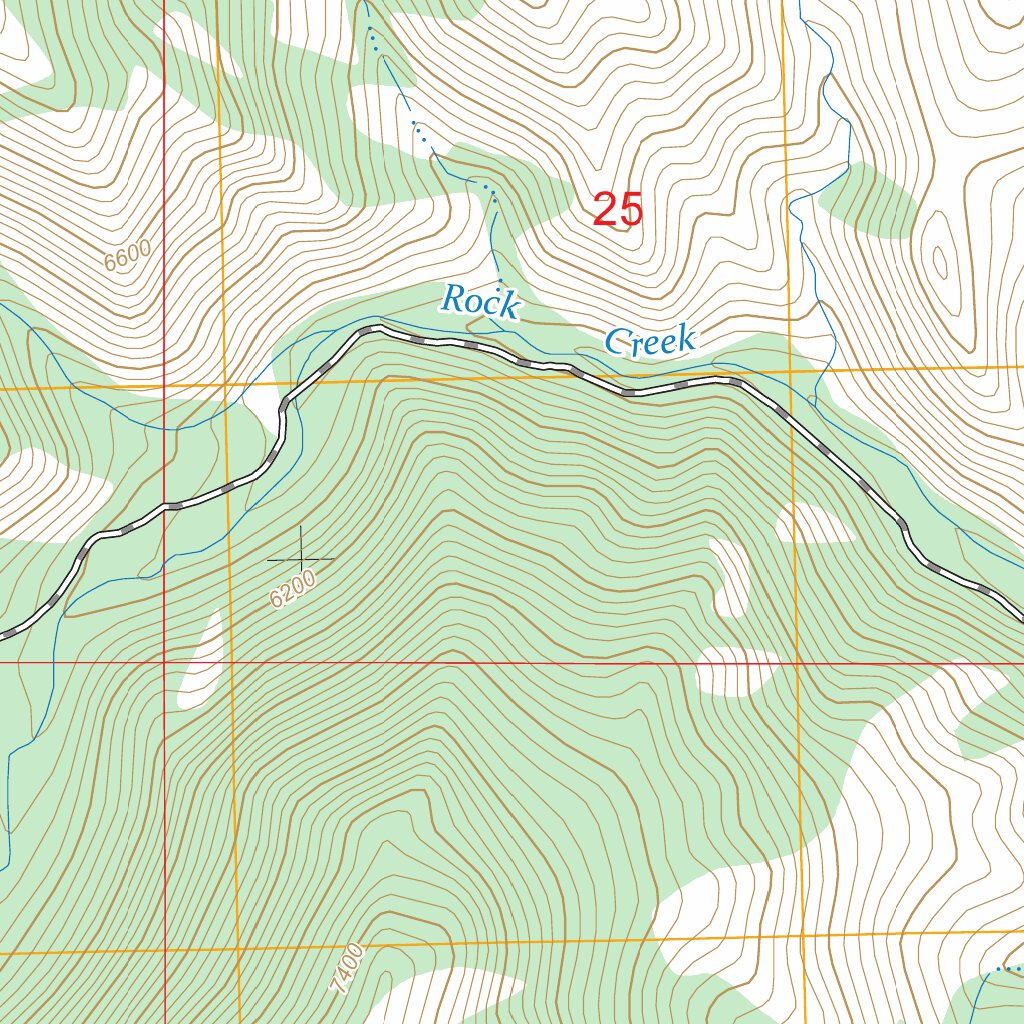 Storm Peak, MT FSTopo Map by US Forest Service - Topo | Avenza Maps
