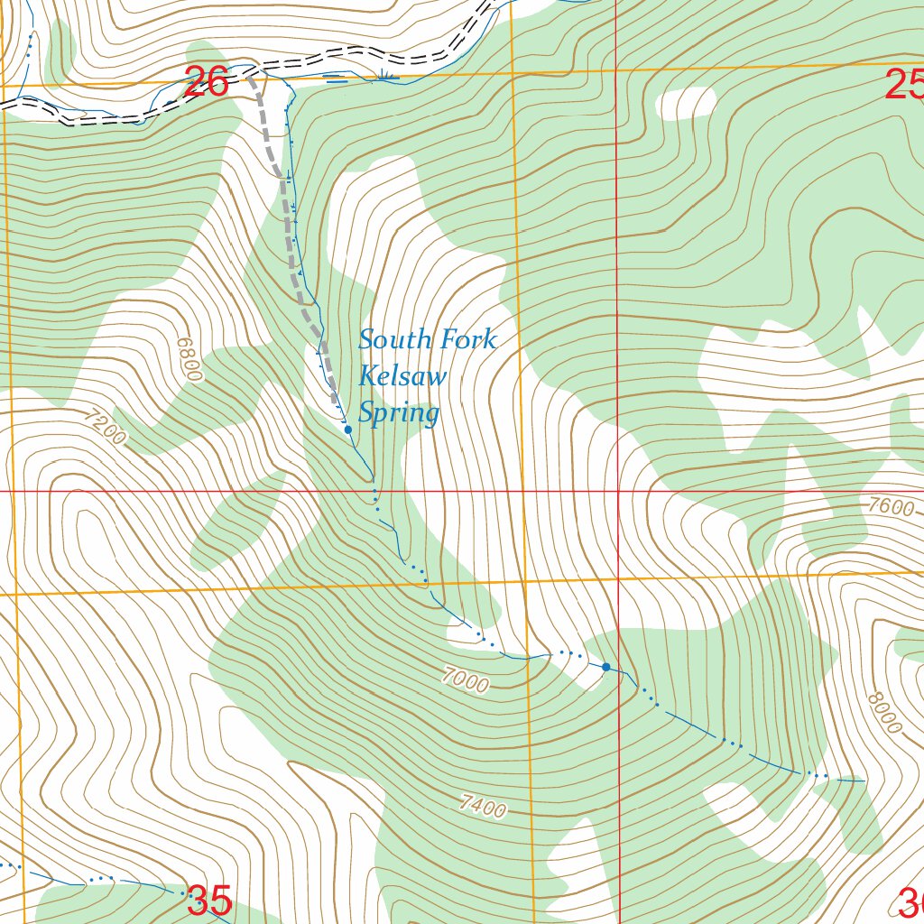 Strevell, ID FSTopo Map by US Forest Service - Topo | Avenza Maps