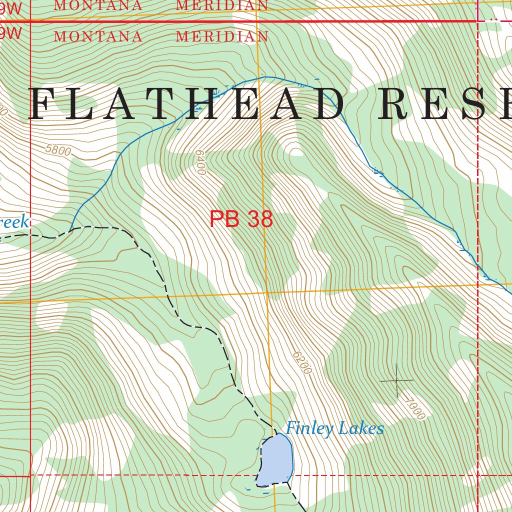 Stuart Peak, MT FSTopo Map by US Forest Service - Topo | Avenza Maps