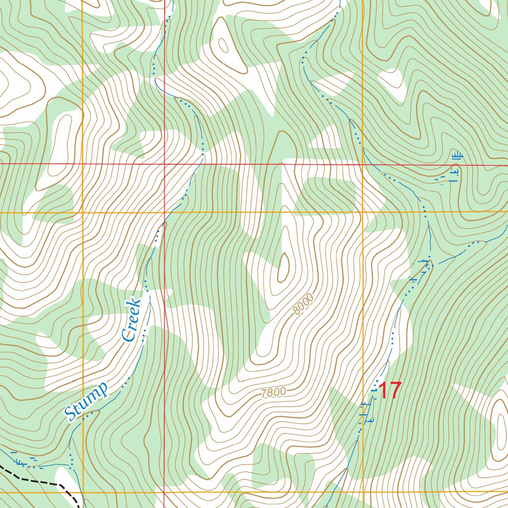 Stump Peak, ID FSTopo Map by US Forest Service - Topo | Avenza Maps