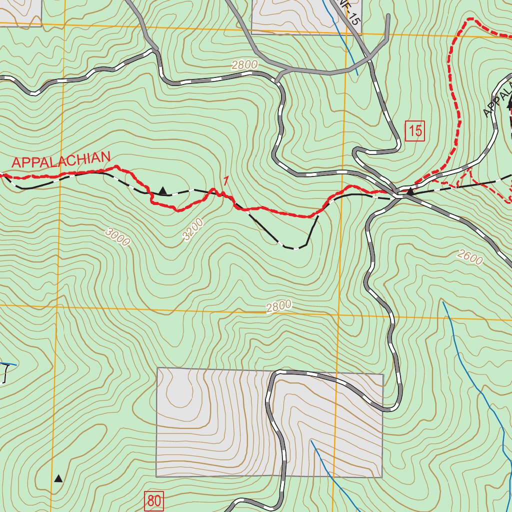 Suches, GA FSTopo Map by US Forest Service - Topo | Avenza Maps