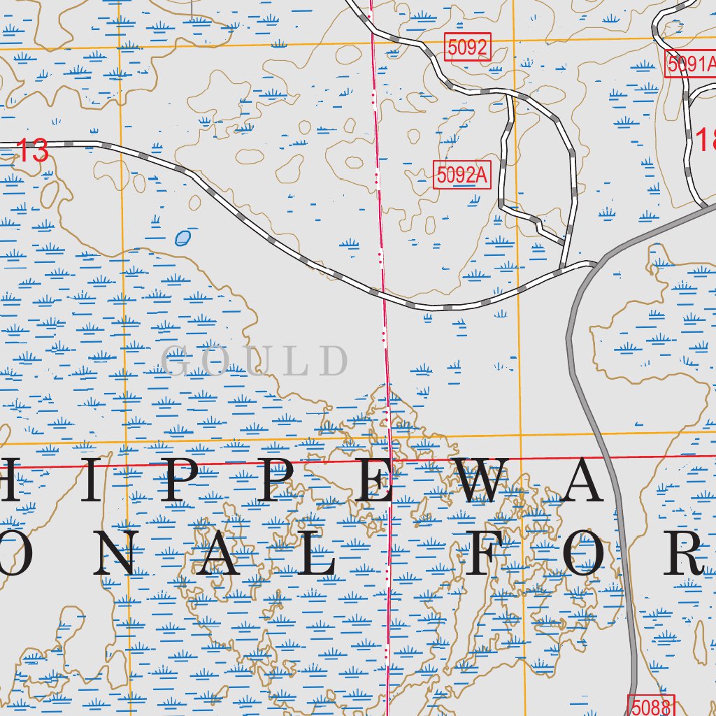 Sugar Point, MN FSTopo Map by US Forest Service - Topo | Avenza Maps