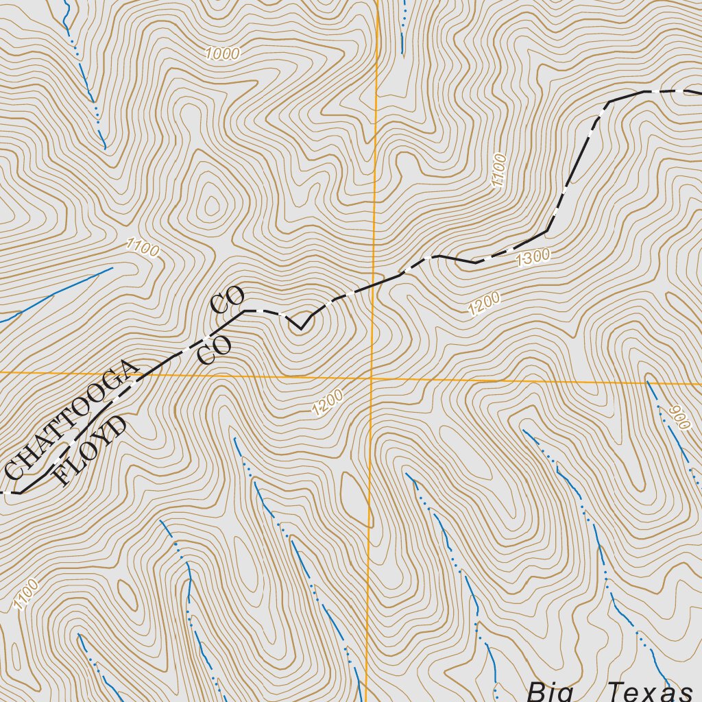 Summerville, GA FSTopo Map by US Forest Service - Topo | Avenza Maps