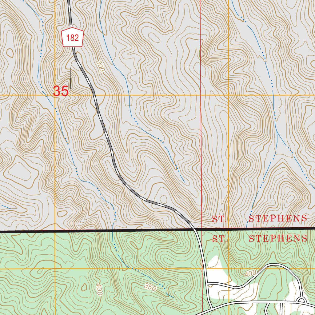 Summerfield, AL FSTopo Map by US Forest Service - Topo | Avenza Maps