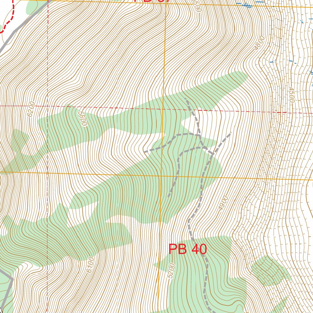 Summer Lake, OR FSTopo Map by US Forest Service - Topo | Avenza Maps