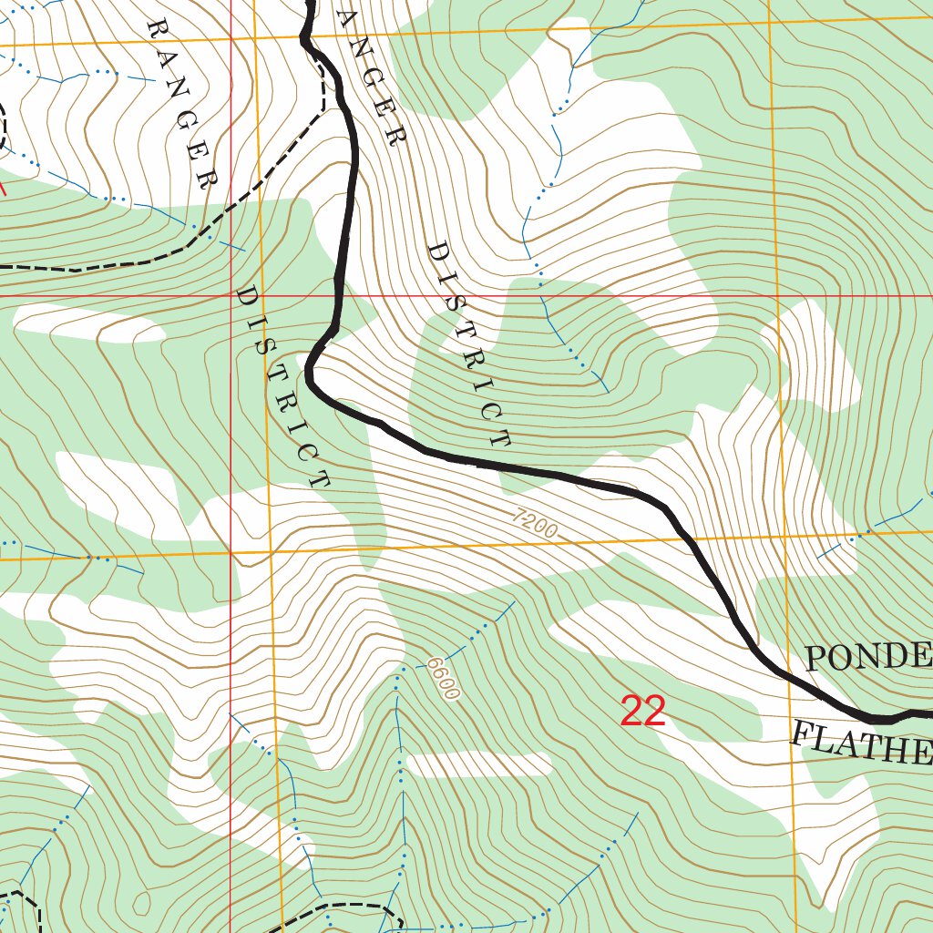 Summit, MT FSTopo Map by US Forest Service - Topo | Avenza Maps
