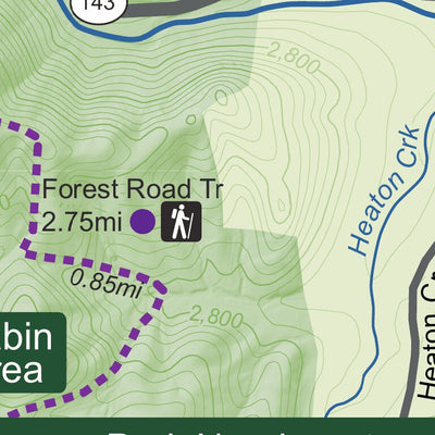 Roan Mountain State Park Map by Tennessee State Parks | Avenza Maps