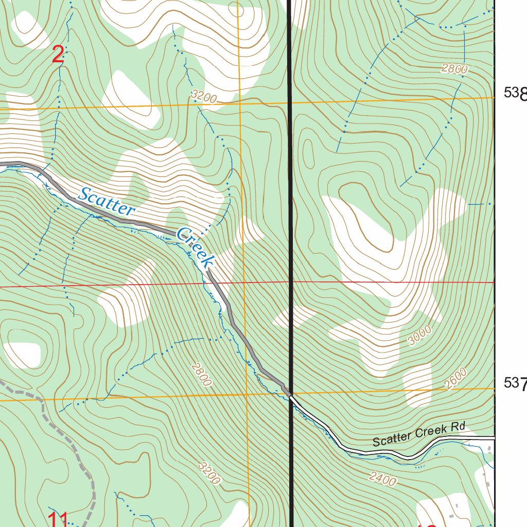 Swan Lake, WA FSTopo Map by US Forest Service - Topo | Avenza Maps