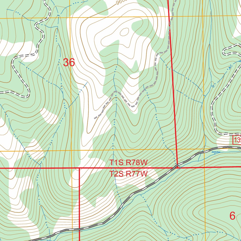 Sylvan Reservoir, CO FSTopo Map by US Forest Service - Topo | Avenza Maps
