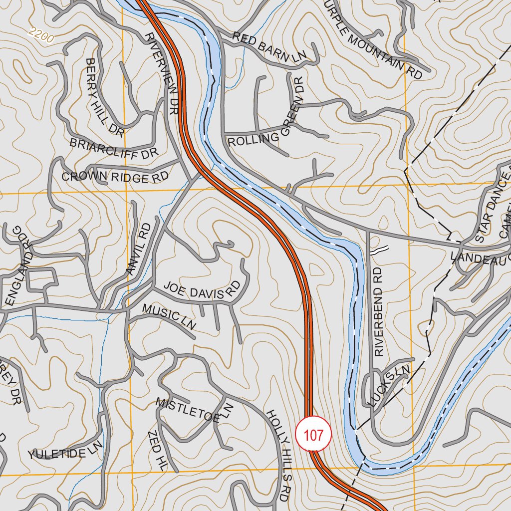 Sylva South, NC FSTopo Map by US Forest Service - Topo | Avenza Maps