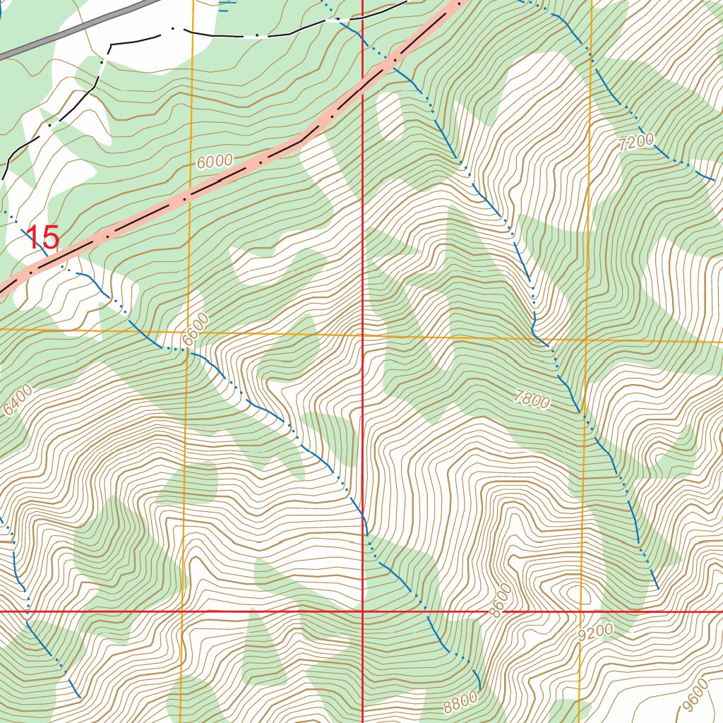 Sylvan Peak, MT FSTopo Map by US Forest Service - Topo | Avenza Maps