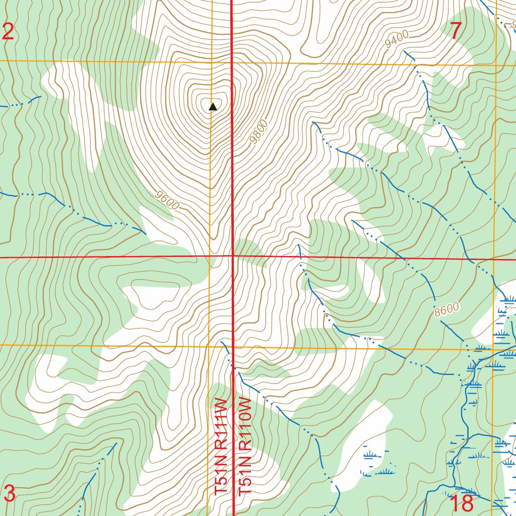 Sylvan Lake, WY FSTopo Map by US Forest Service - Topo | Avenza Maps