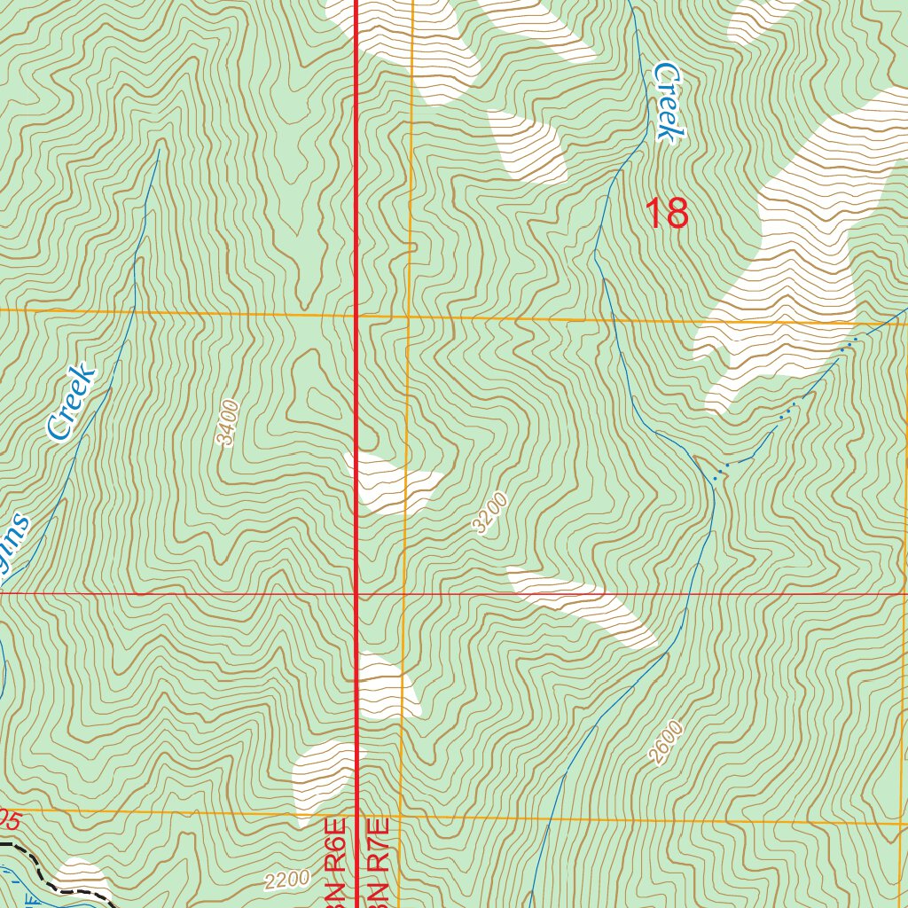Syringa, ID FSTopo Map by US Forest Service - Topo | Avenza Maps