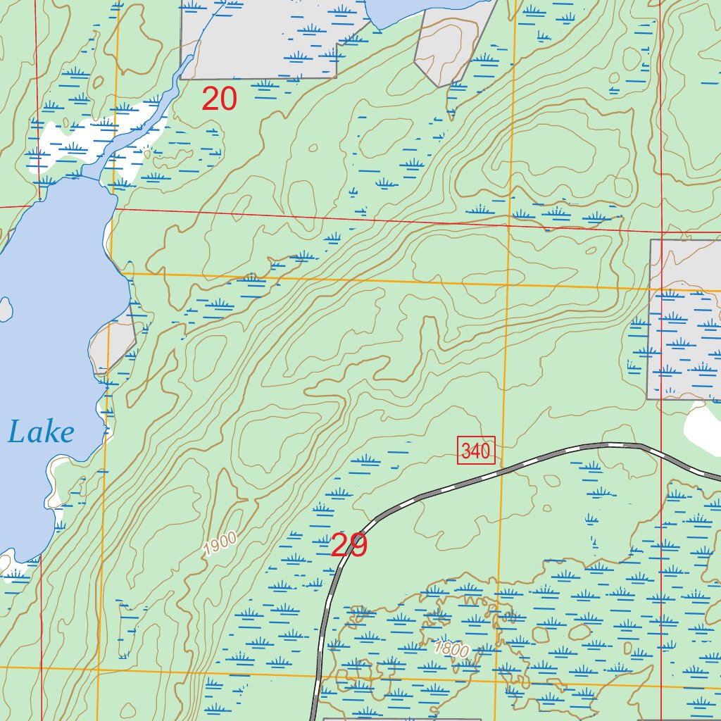 Tait Lake, MN FSTopo Map by US Forest Service - Topo | Avenza Maps