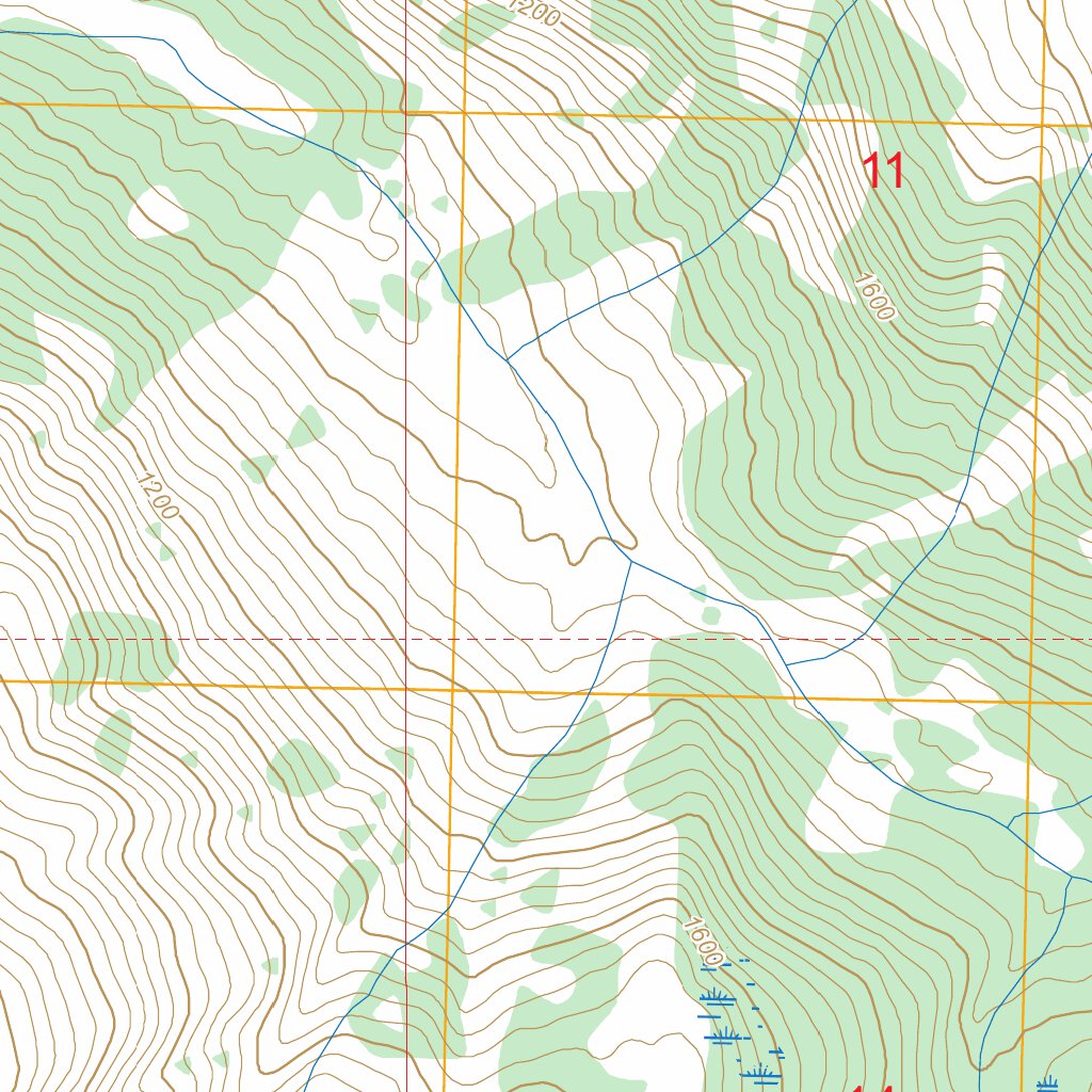 Taku River A-5 NW, AK FSTopo Map by US Forest Service - Topo | Avenza Maps