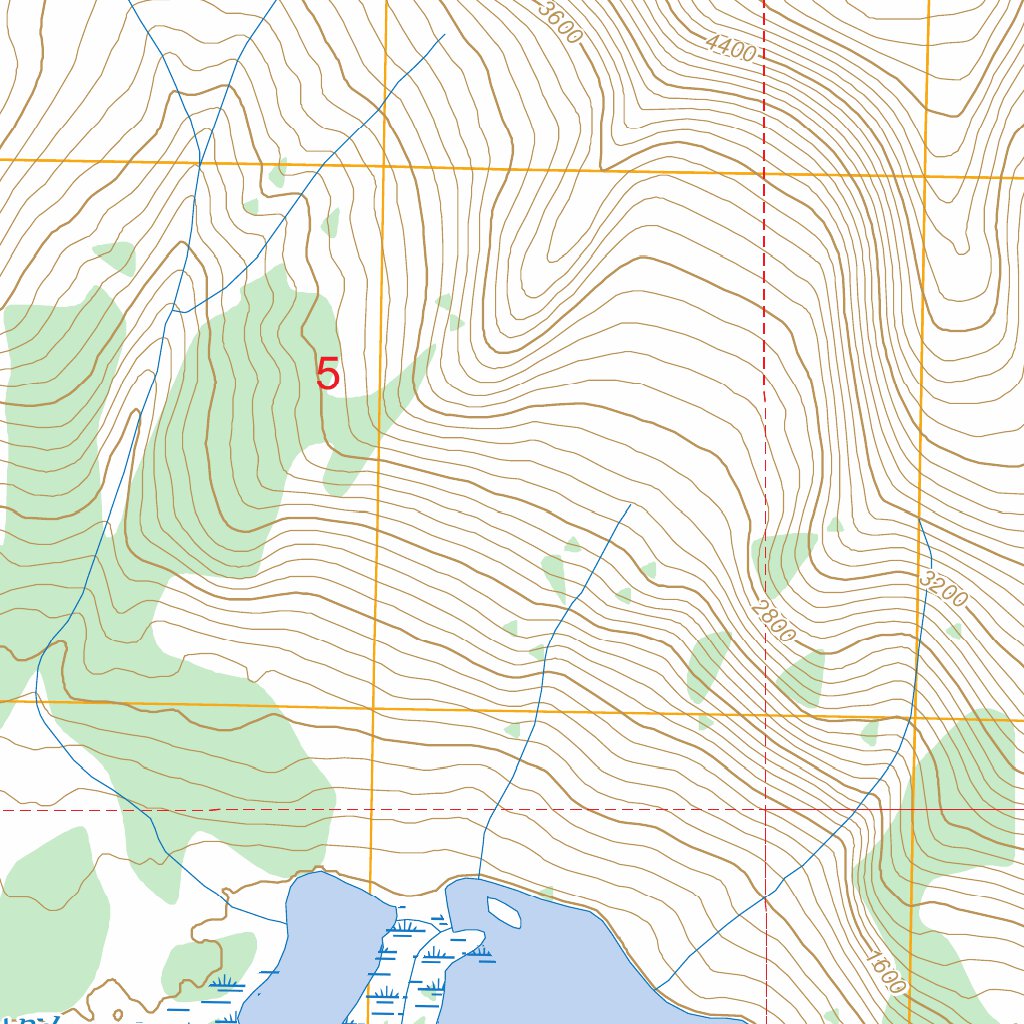 Taku River C-6 SE, AK-BC FSTopo Map by US Forest Service - Topo ...