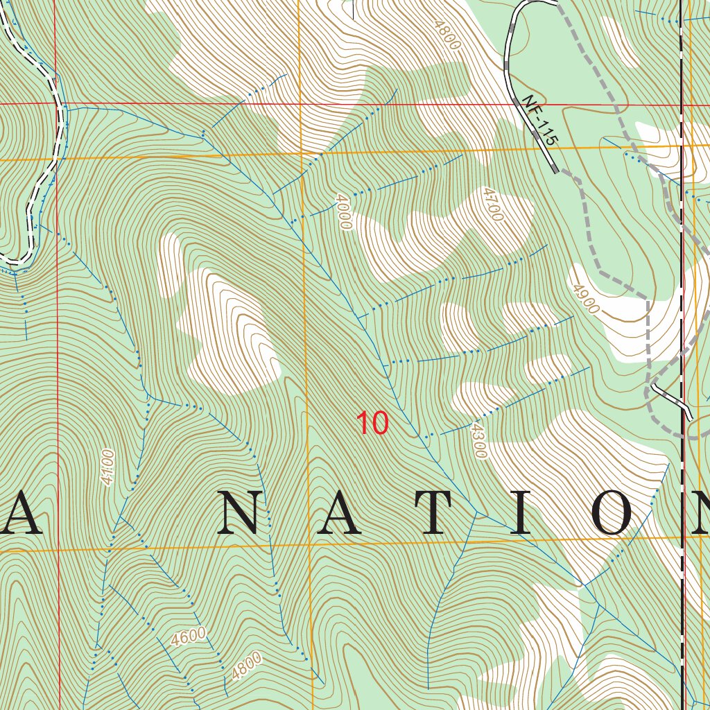 Tamarack Gulch, OR FSTopo Map by US Forest Service - Topo | Avenza Maps