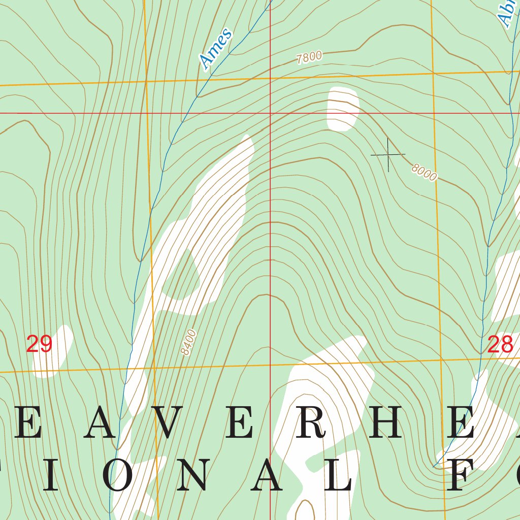 Tash Peak, MT FSTopo Map by US Forest Service - Topo | Avenza Maps
