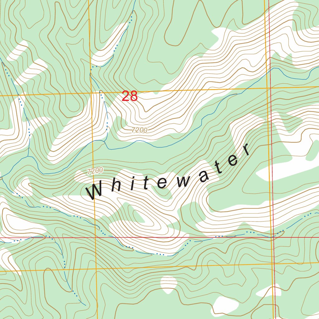 Taylor Peak, NM FSTopo Map by US Forest Service - Topo | Avenza Maps