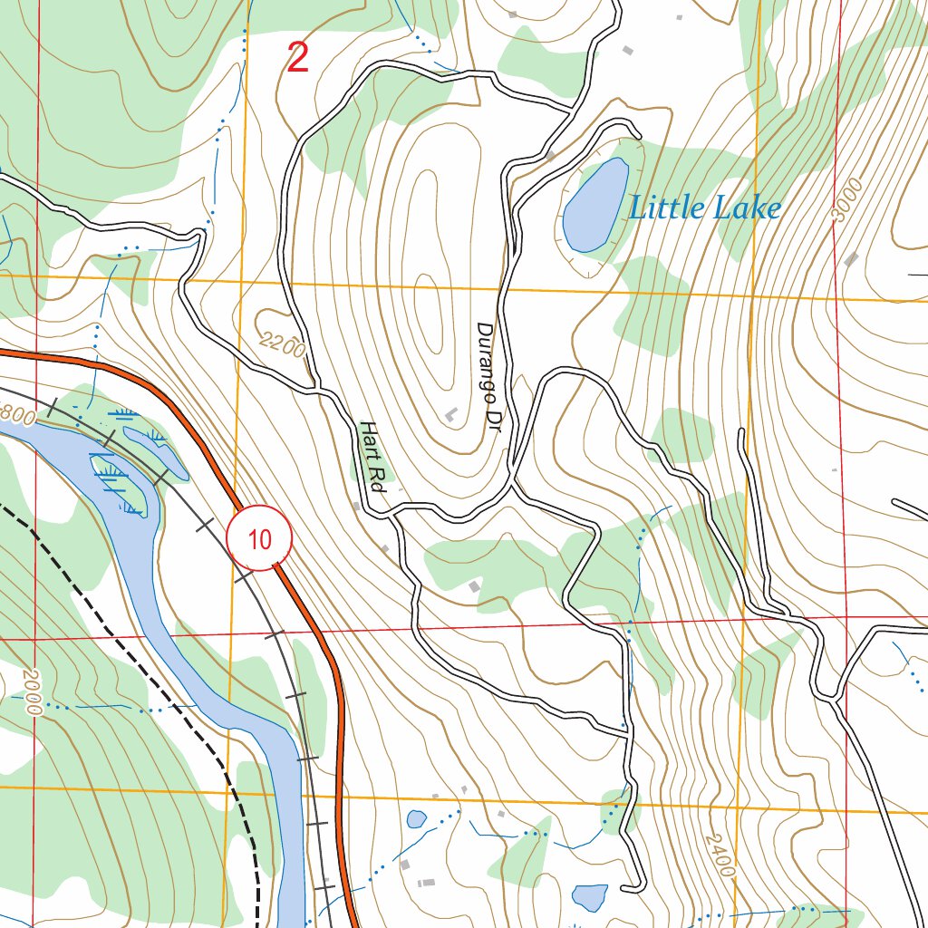 Teanaway, WA FSTopo Map by US Forest Service - Topo | Avenza Maps