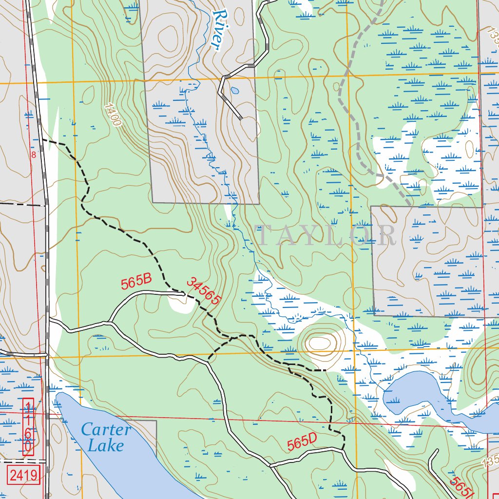 Tenstrike, MN FSTopo Map by US Forest Service - Topo | Avenza Maps