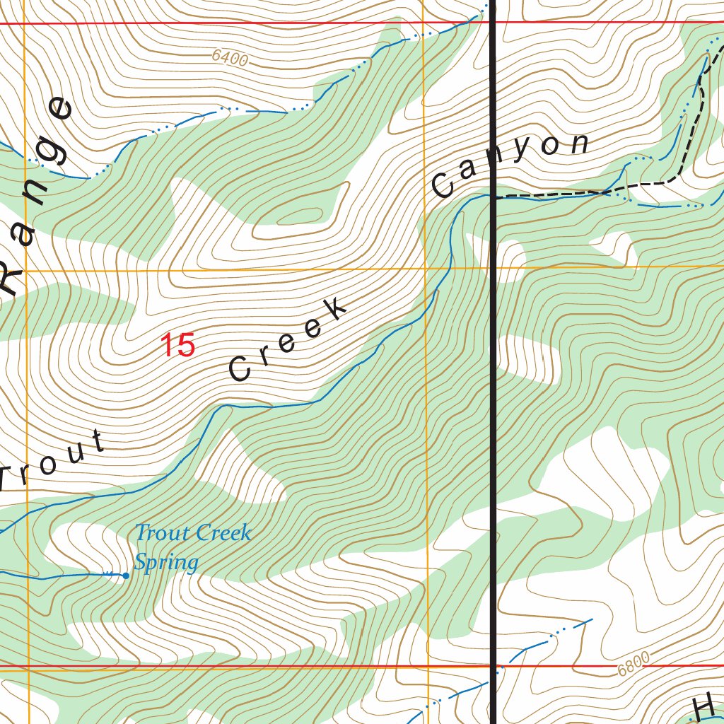 Thatcher, ID FSTopo Map by US Forest Service - Topo | Avenza Maps