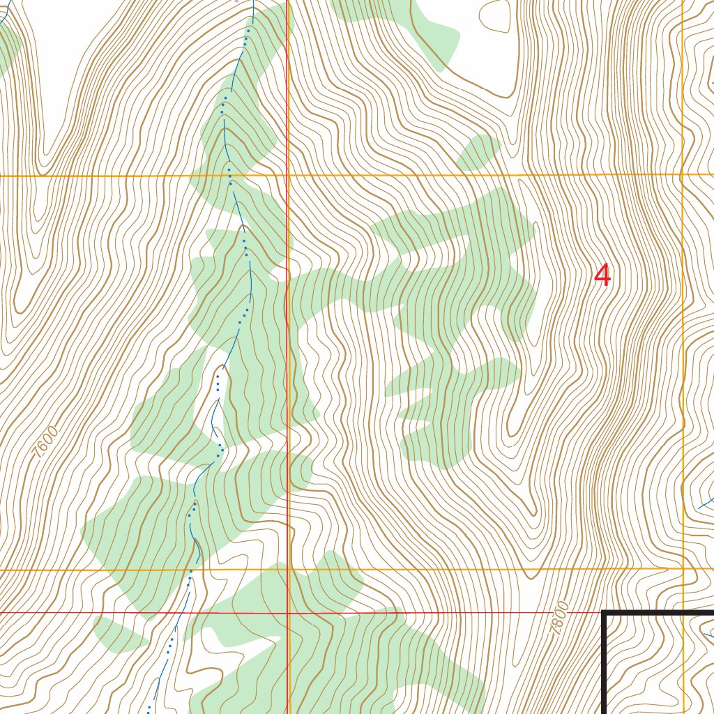 The Cap, UT FSTopo Map by US Forest Service - Topo | Avenza Maps