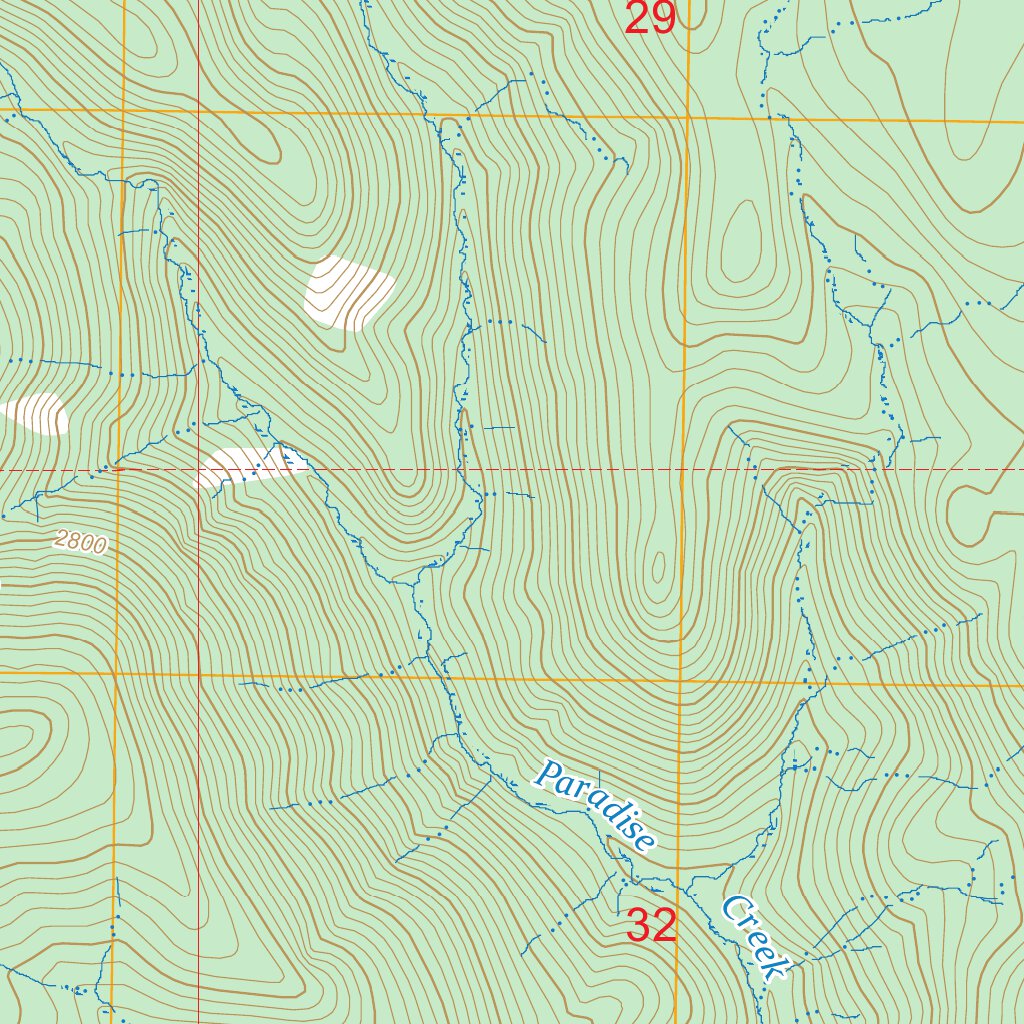Termination Point, WA FSTopo Map by US Forest Service - Topo | Avenza Maps
