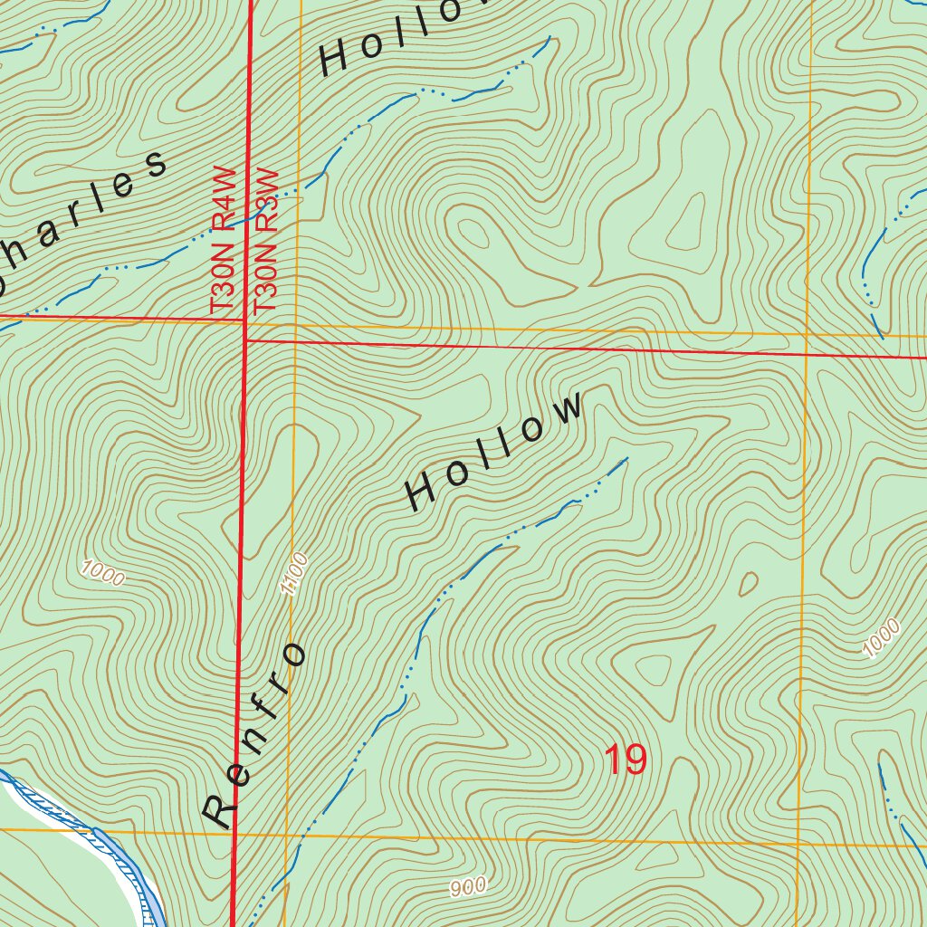 The Sinks, MO FSTopo Map by US Forest Service - Topo | Avenza Maps