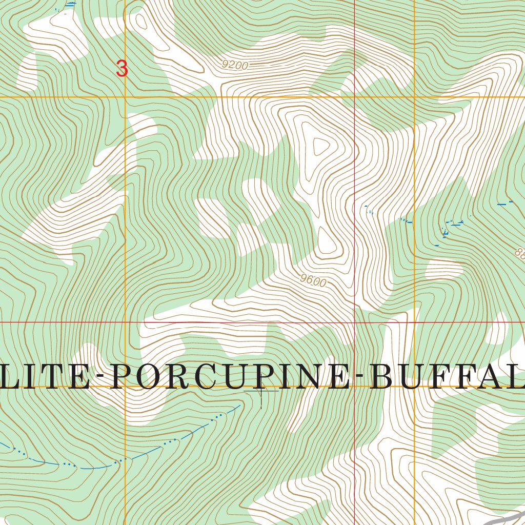 The Sentinel, MT FSTopo Map by US Forest Service - Topo | Avenza Maps