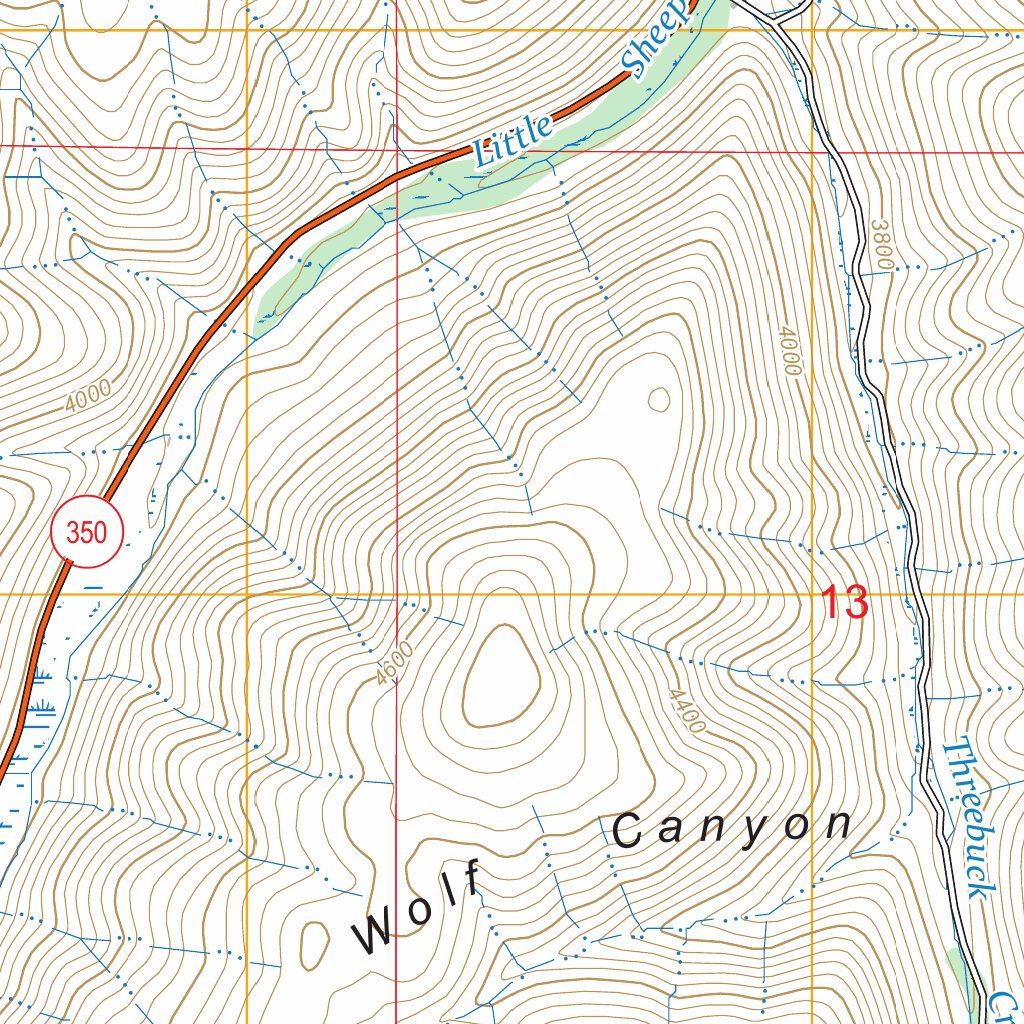 Three Lakes Country, OR FSTopo Map by US Forest Service - Topo | Avenza ...