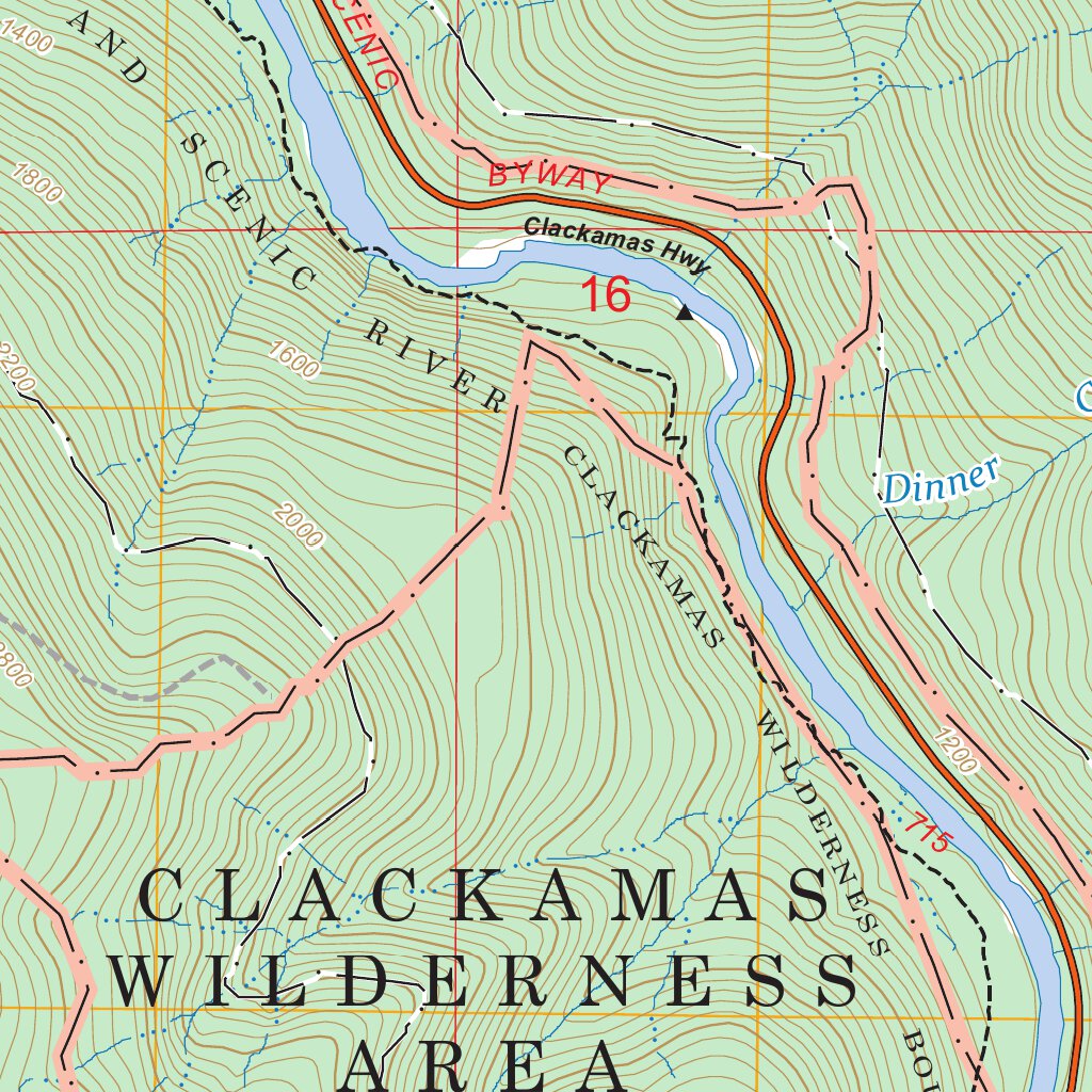 Three Lynx, OR FSTopo Map by US Forest Service - Topo | Avenza Maps