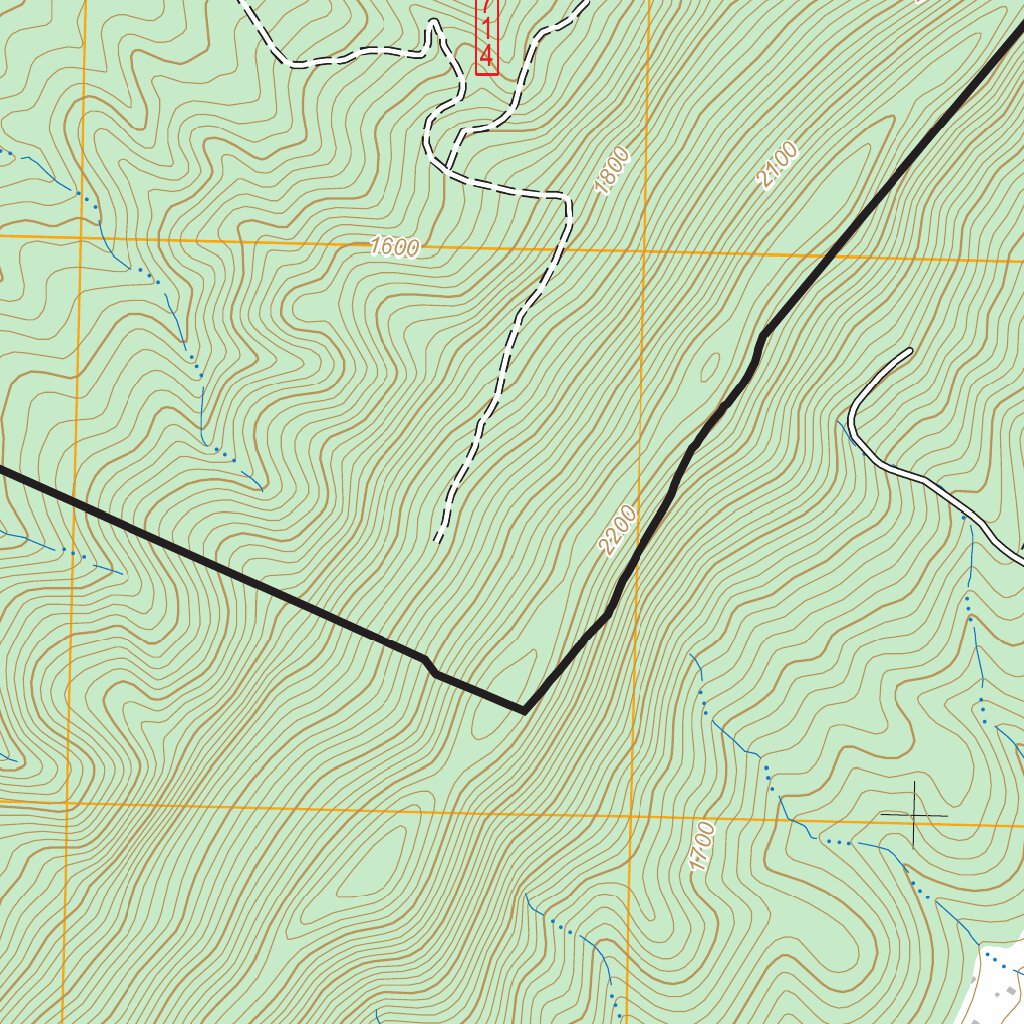 Timberville, VA FSTopo Map by US Forest Service - Topo | Avenza Maps