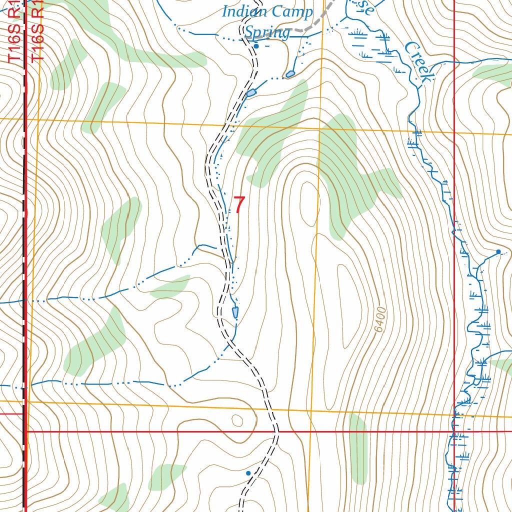 Timber Butte, ID FSTopo Map by US Forest Service - Topo | Avenza Maps
