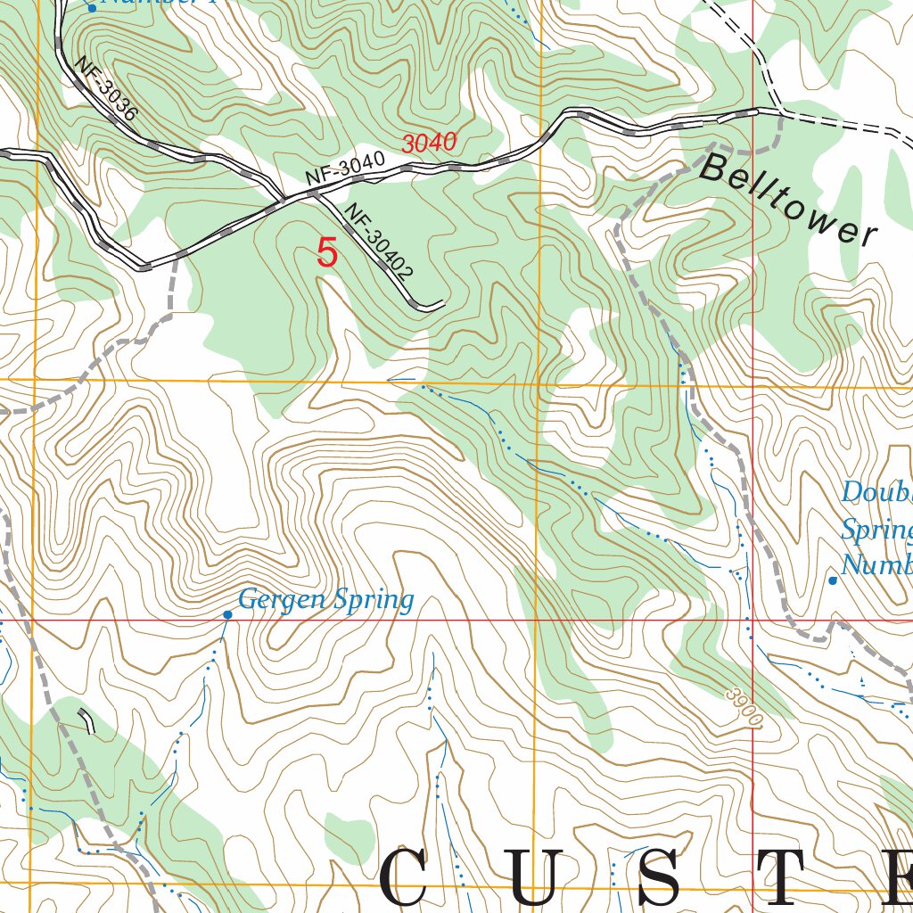 Timber Hill, MT FSTopo Map by US Forest Service - Topo | Avenza Maps
