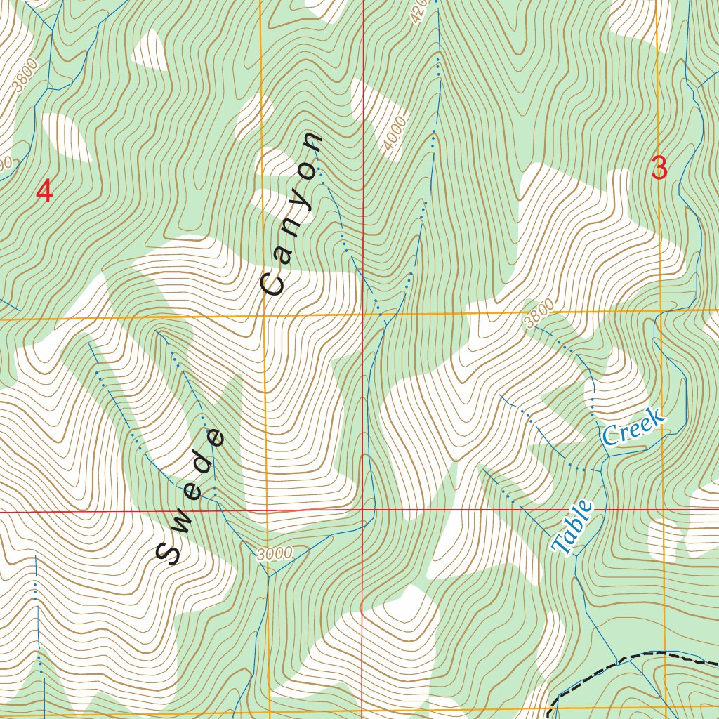 Tollgate, OR FSTopo Map by US Forest Service - Topo | Avenza Maps