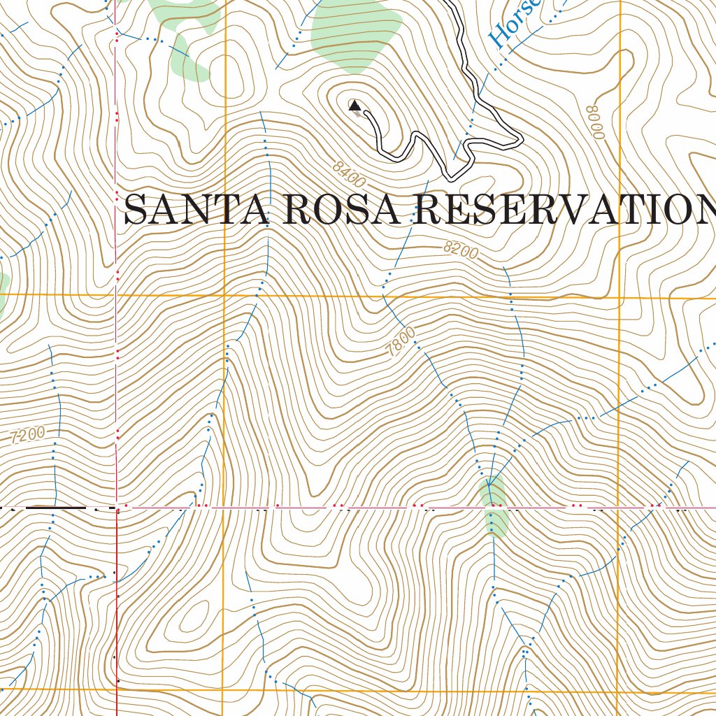 Toro Peak, CA FSTopo Map by US Forest Service - Topo | Avenza Maps