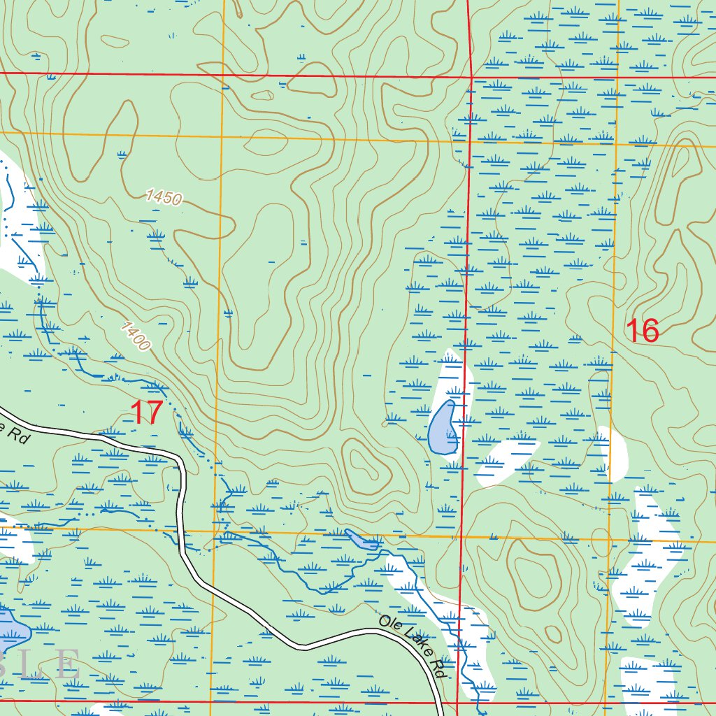 Totagatic Lake, WI FSTopo Map by US Forest Service - Topo | Avenza Maps